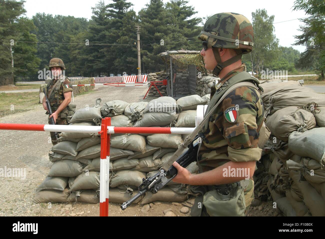 NATO Rapid Reaction Force, Italian contingent of the Support Group ...