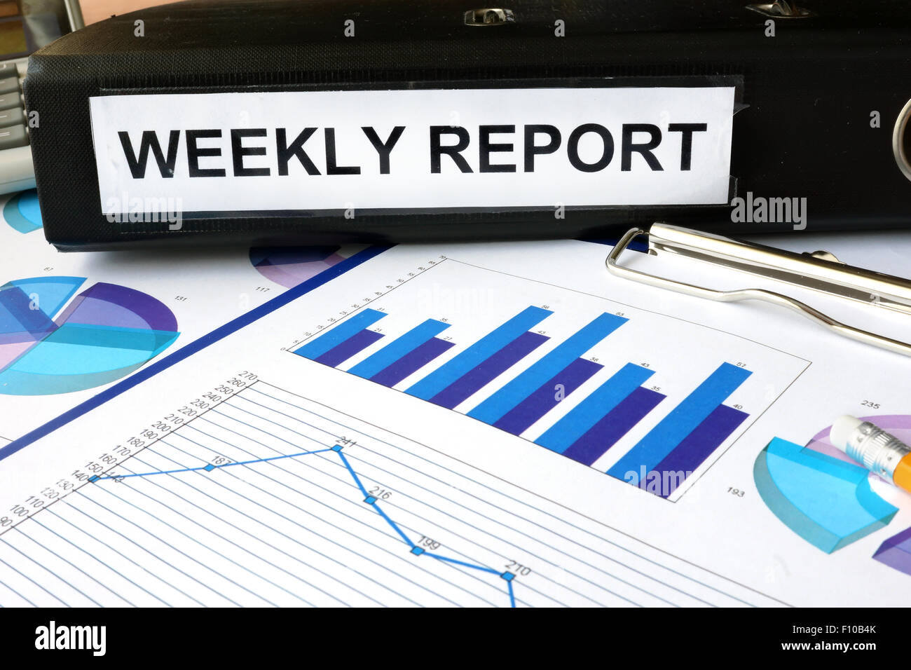 Reviewing charts hi-res stock photography and images - Alamy