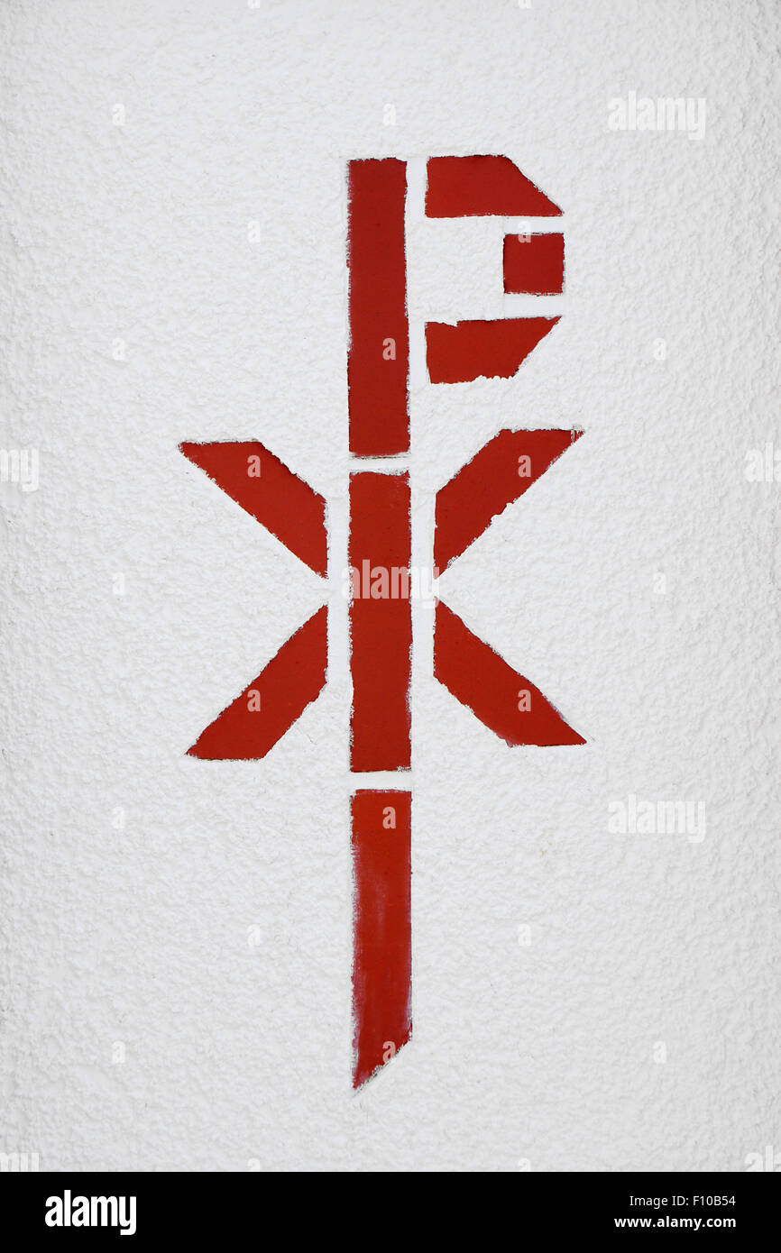 Chi rho symbol hi-res stock photography and images - Alamy
