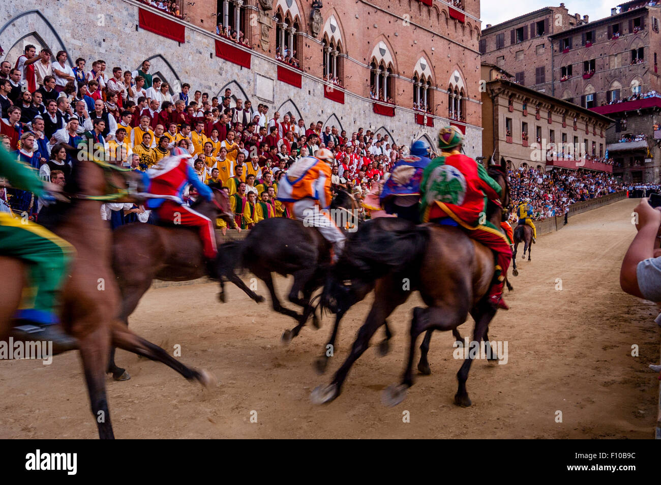 The Race, The Palio di Siena, Tuscany, Italy Stock Photo - Alamy