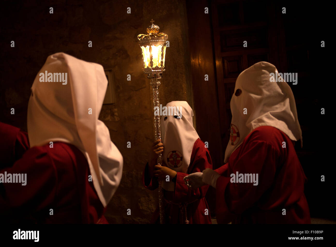 Hooded penitents hi-res stock photography and images - Alamy