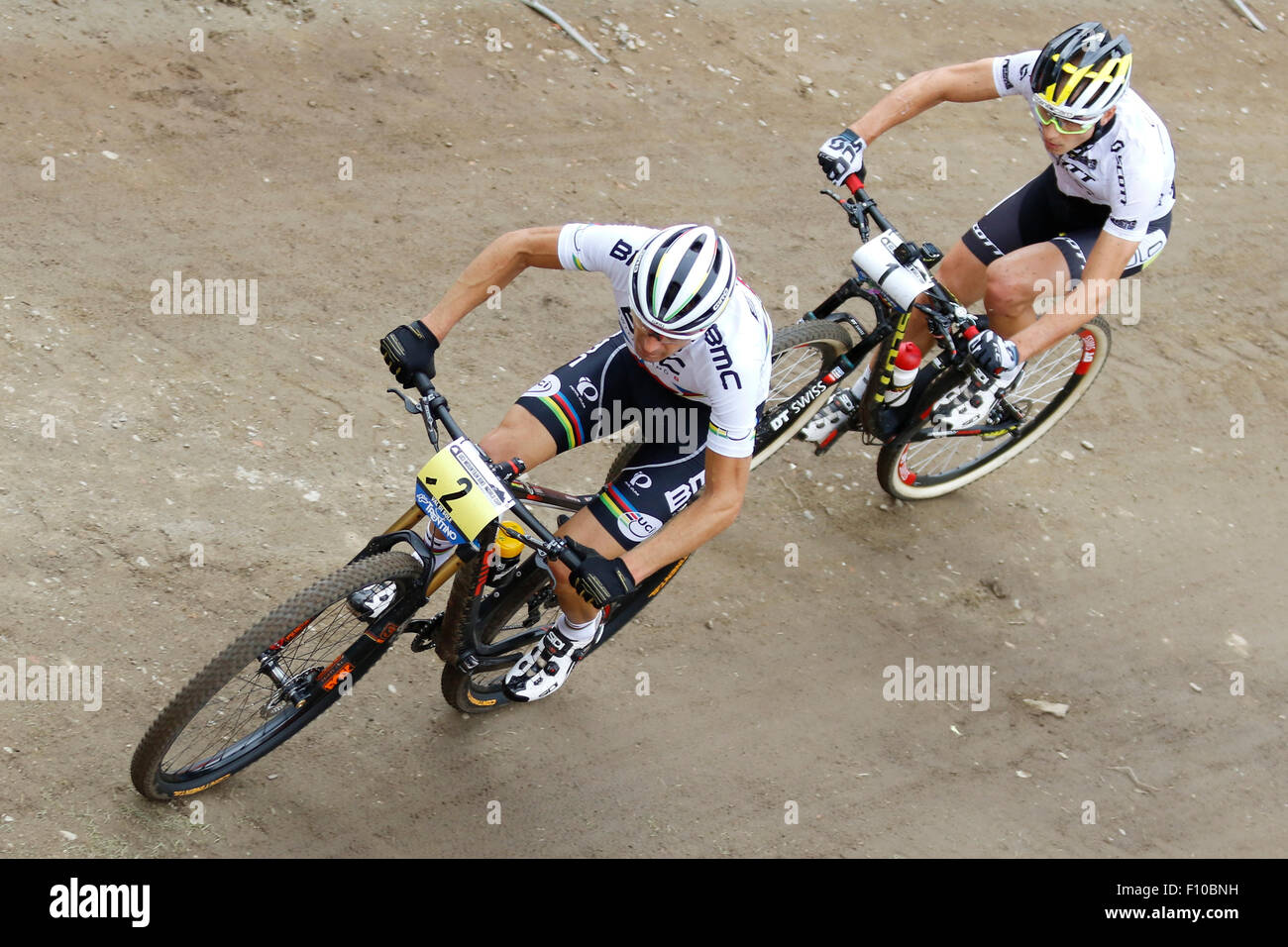 Commezzadura, Italy. 23rd Aug, 2015. 2015 UCI Mountain Bike World Cup ...