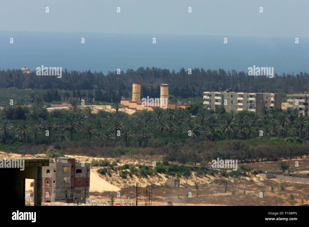 Rafah, Gaza Strip, Palestinian Territory. 24th Aug, 2015. A general ...