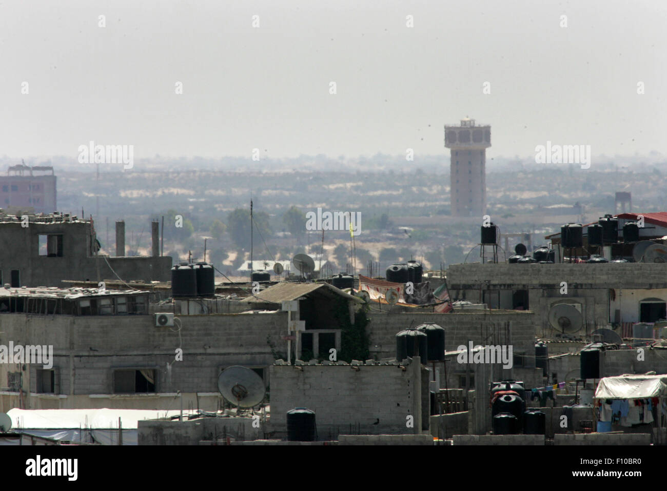 Rafah, Gaza Strip, Palestinian Territory. 24th Aug, 2015. A general ...