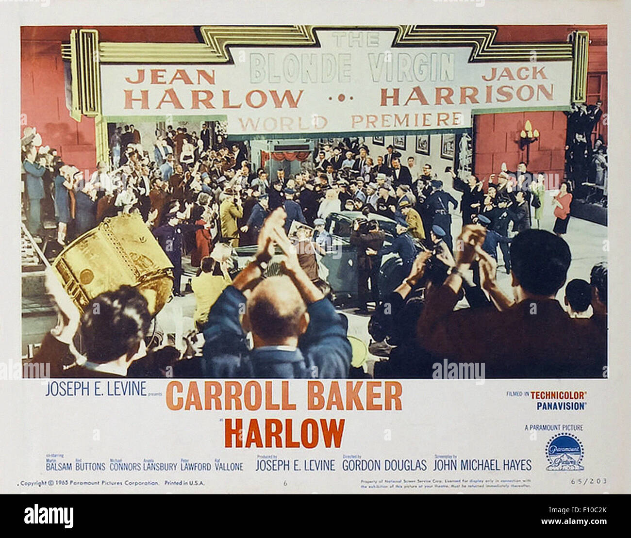 Harlow - Movie Poster Stock Photo - Alamy