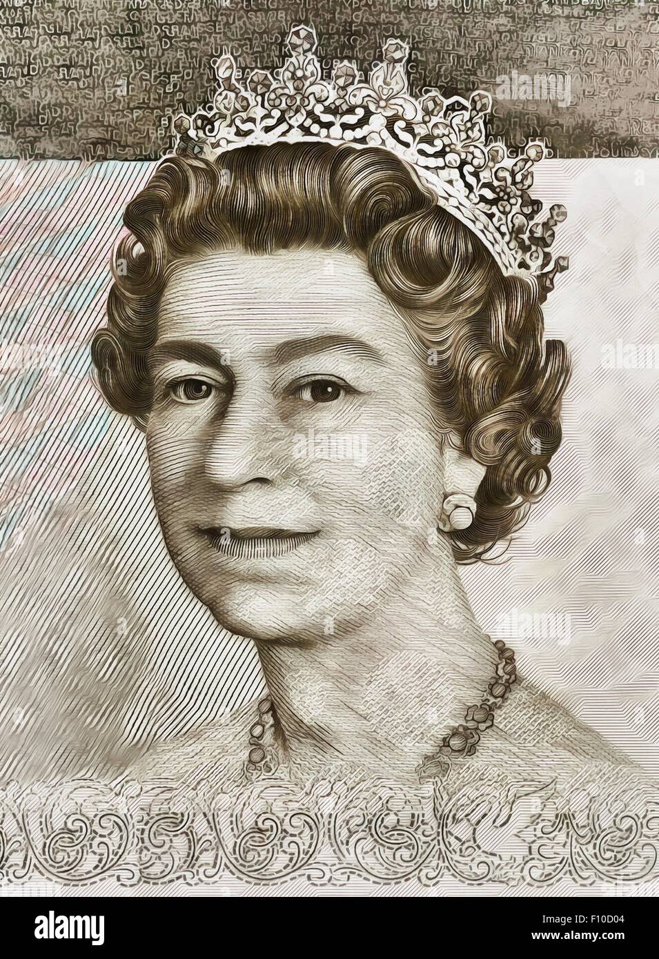 Queen elizabeth 1952 color hi-res stock photography and images - Alamy