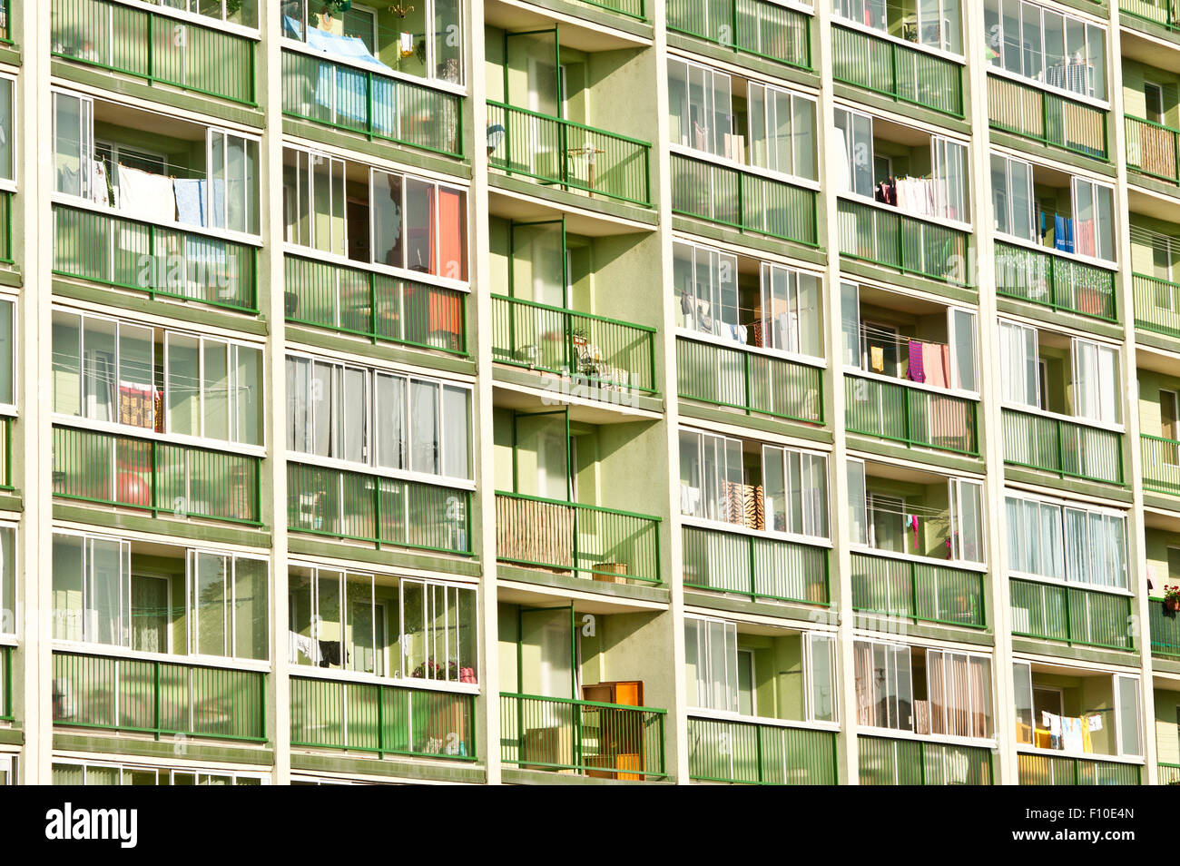 popular flats residential building Stock Photo - Alamy