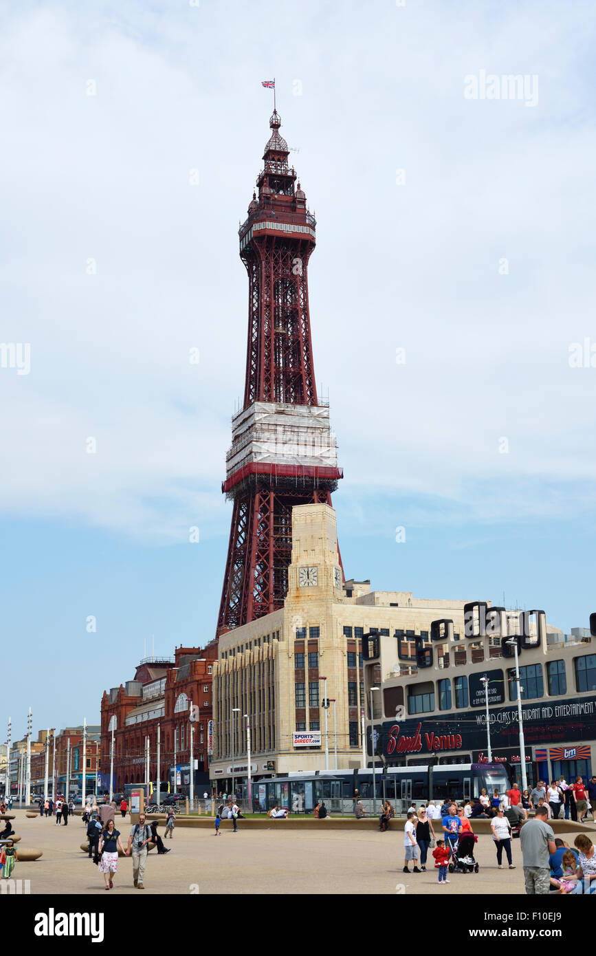 Blackpool Tower and Promenade Stock Photo - Alamy