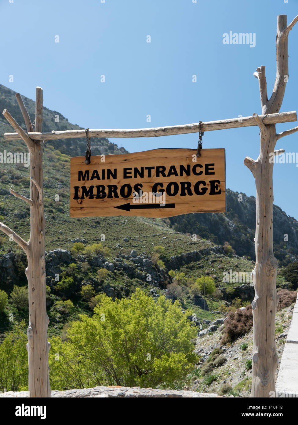 Imbros Gorge, Crete, Greece Stock Photo - Alamy