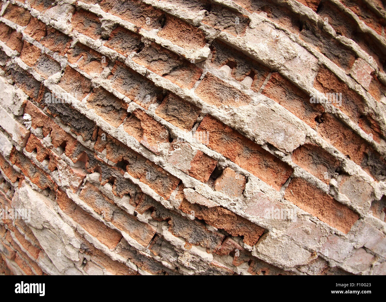 Red brick fragment High Resolution Stock Photography and Images - Alamy
