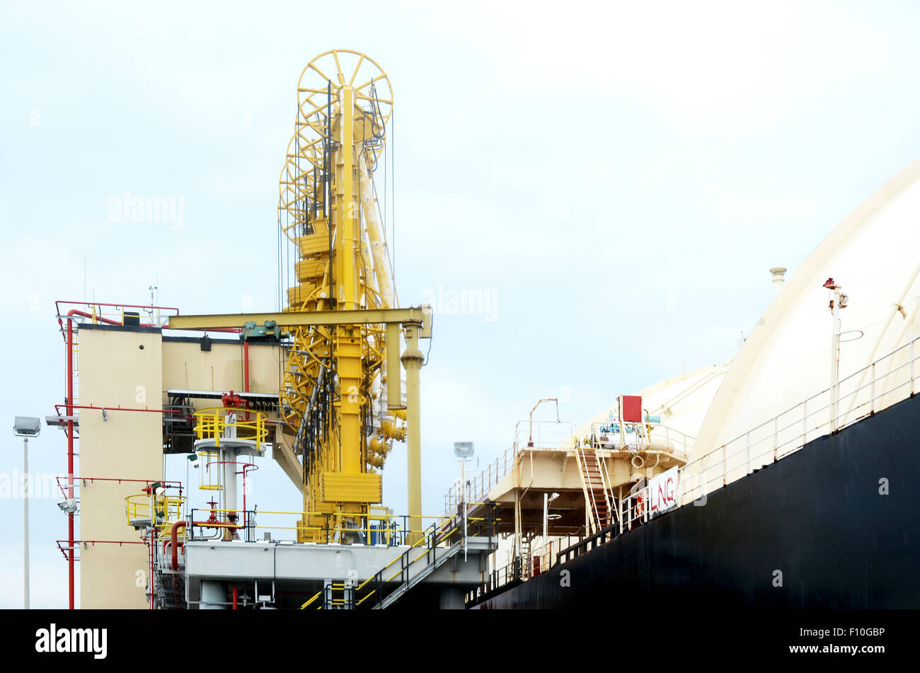 Loading arm hi-res stock photography and images - Alamy