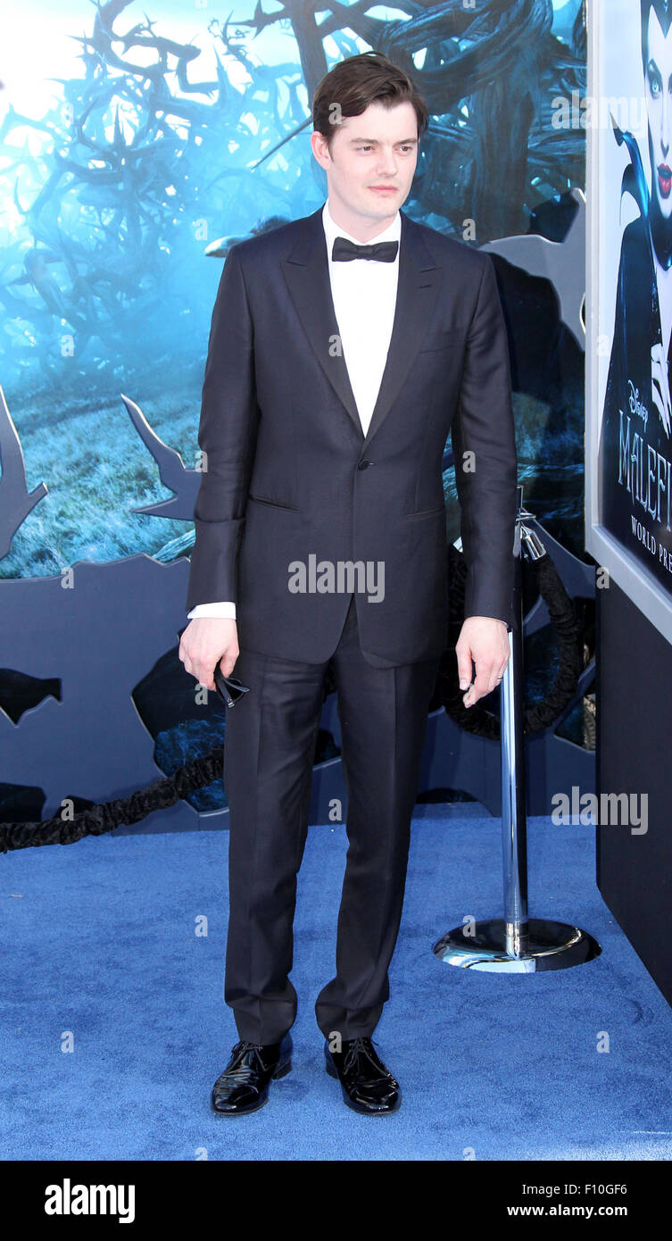 Hollywood, CA. USA. Sam Riley at the World Premiere Of Disney's ...