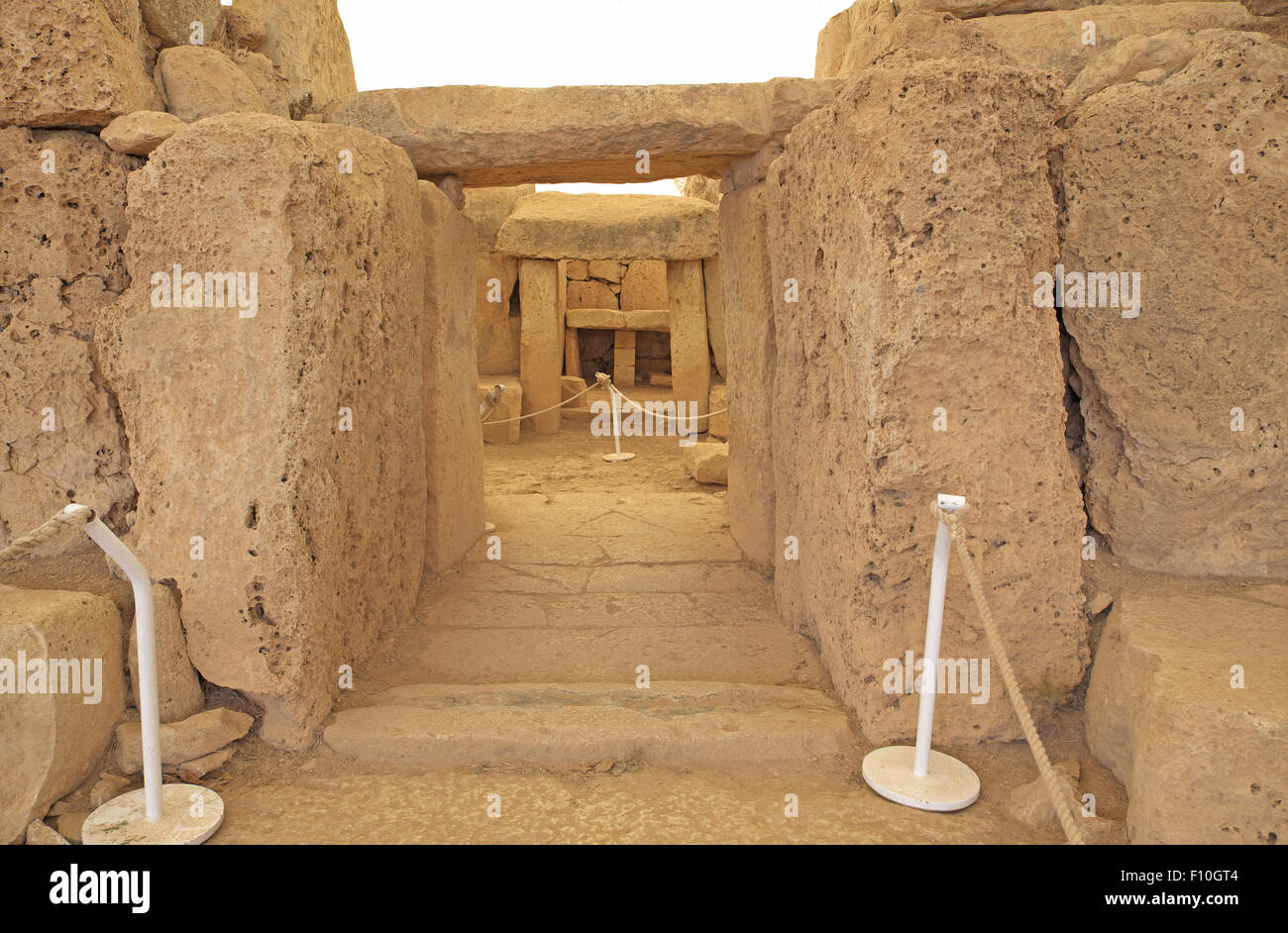 Malta neolithic temples hi-res stock photography and images - Alamy