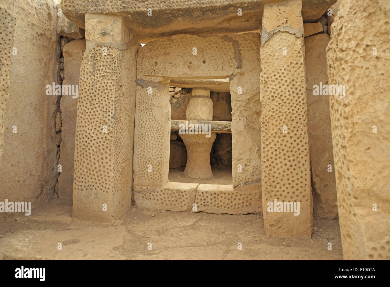 Malta neolithic temples hi-res stock photography and images - Alamy