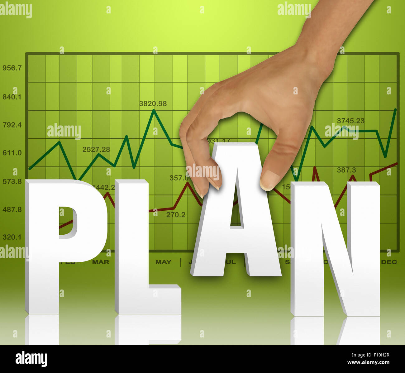 Business plan with a stock chart concept Stock Photo - Alamy Business plan with a stock chart concept Stock Photo - Alamy