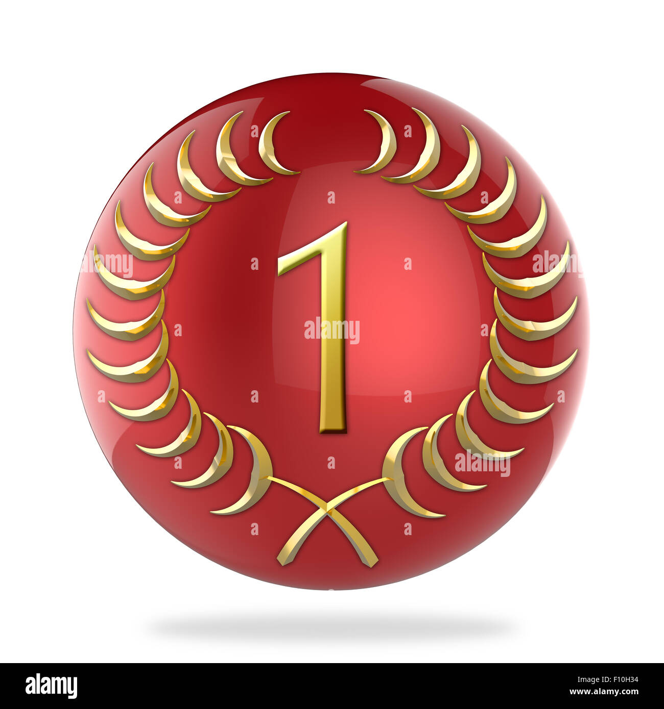 Golden laurel wreath hi-res stock photography and images - Alamy