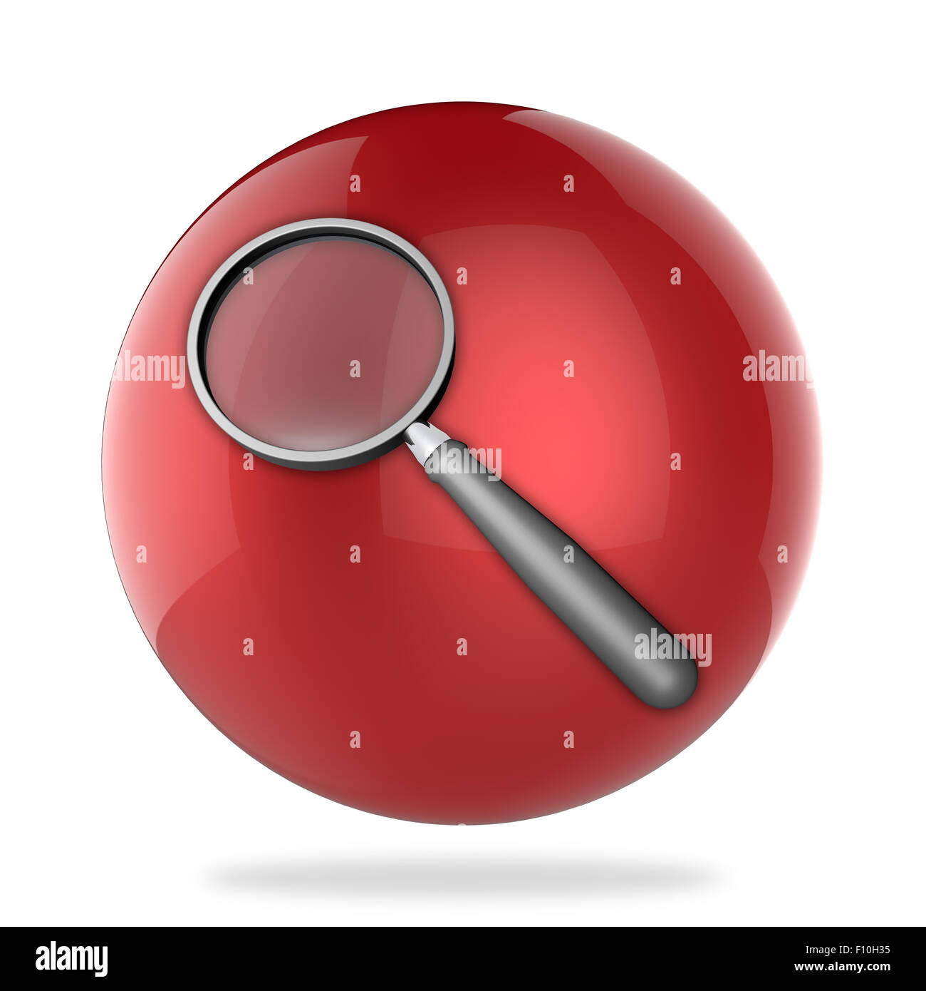 Empty glass sphere Cut Out Stock Images & Pictures - Alamy
