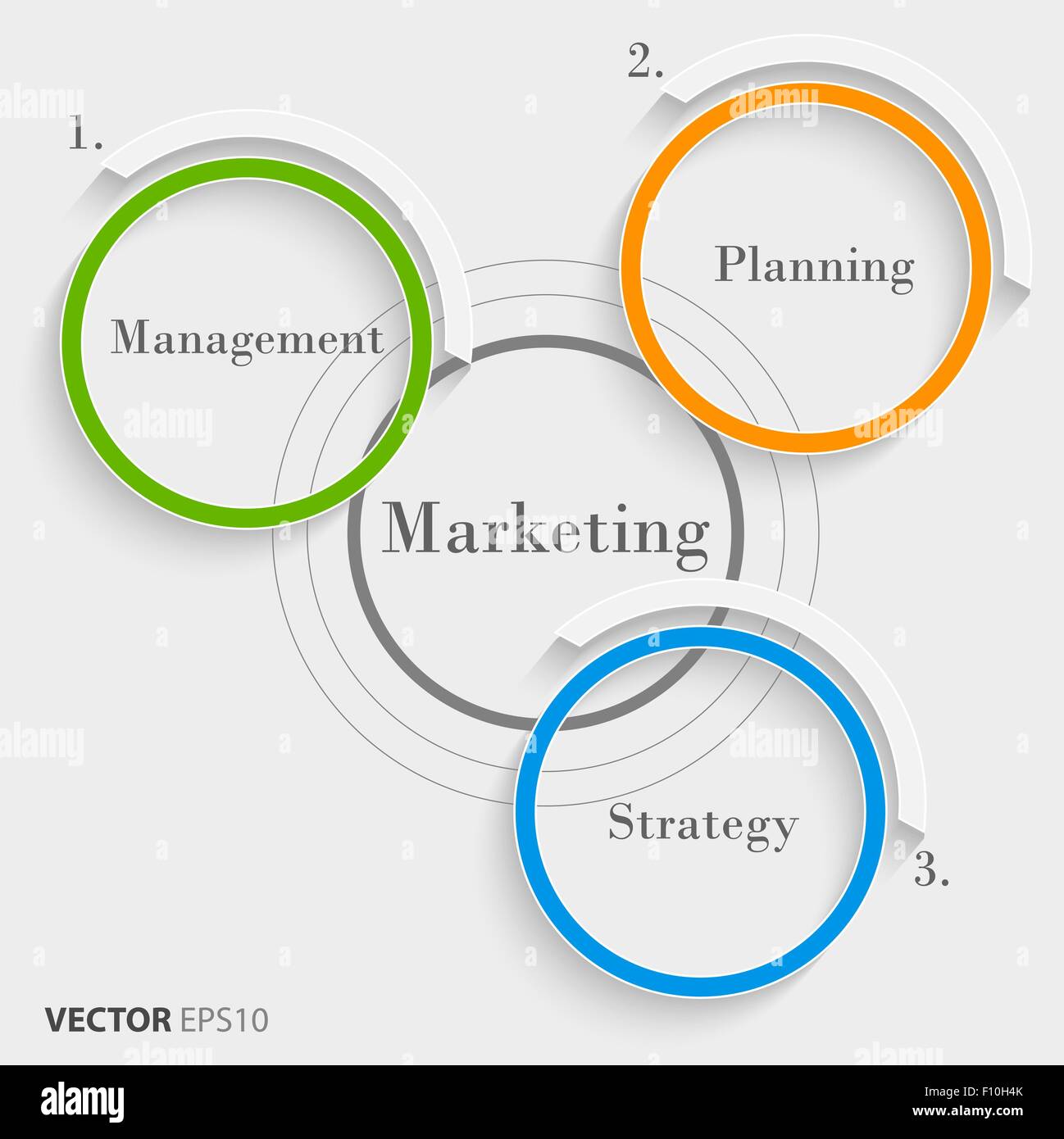 Process flow circles info Stock Vector Images - Alamy