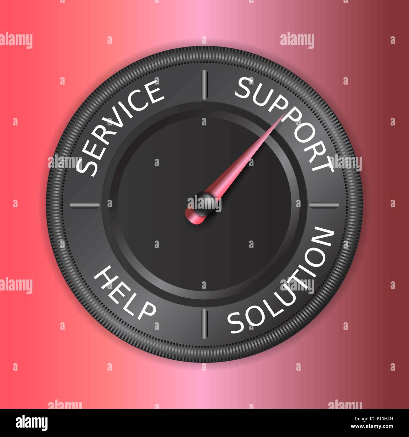 Satisfaction concept business services Stock Vector Images - Alamy