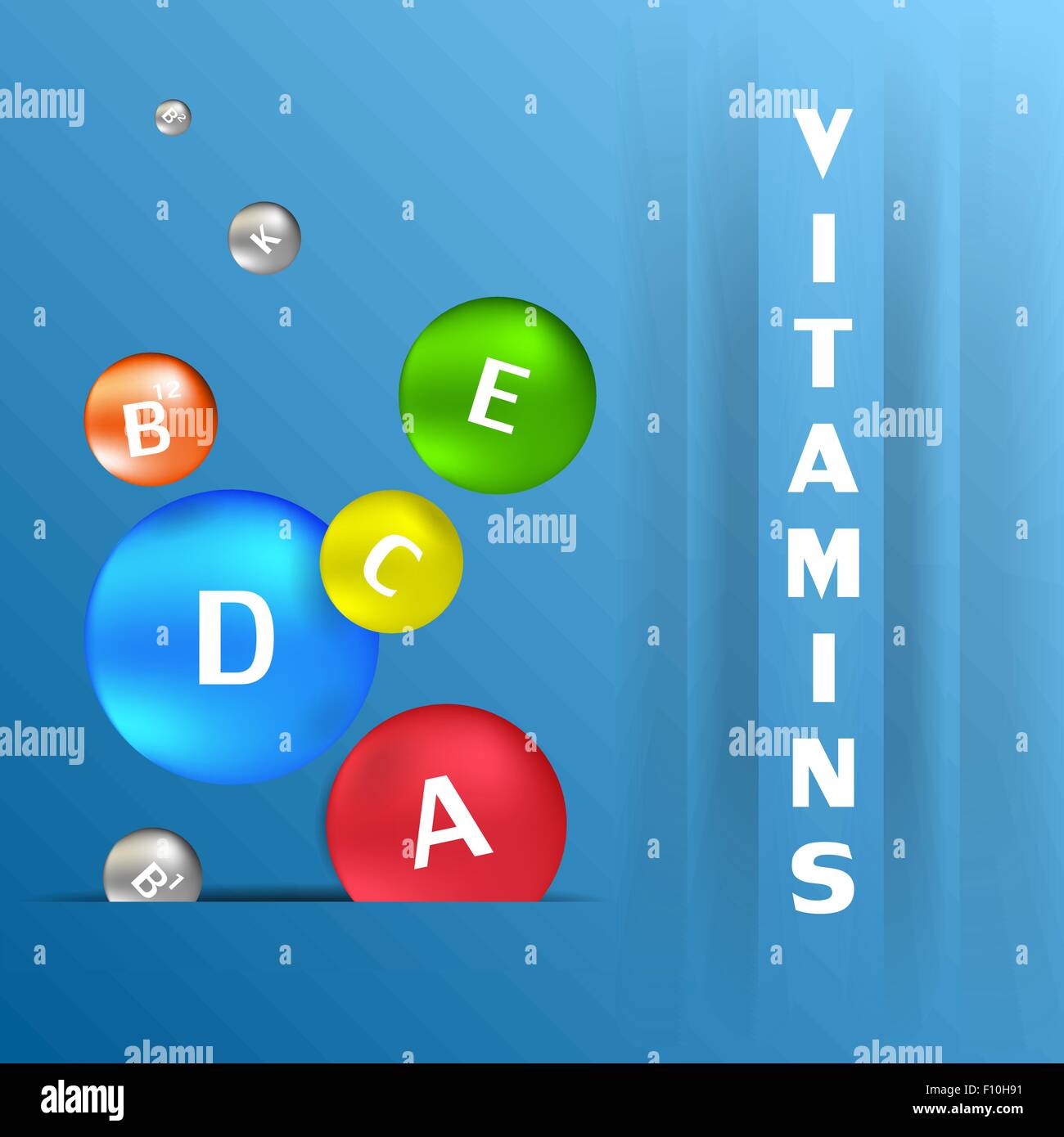 Group of vitamins b Stock Vector Images - Alamy