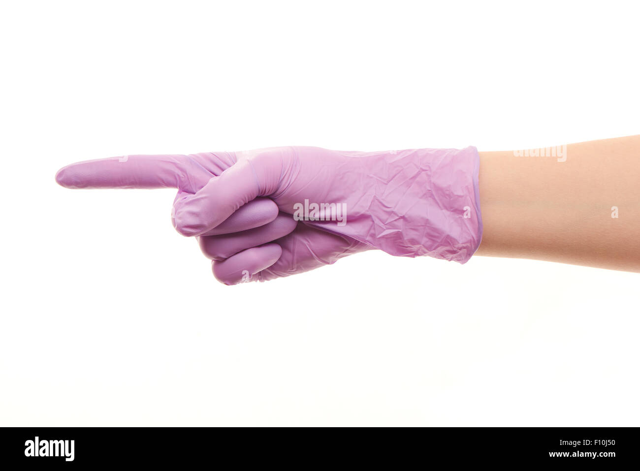 Doctor on purple background hi-res stock photography and images - Alamy