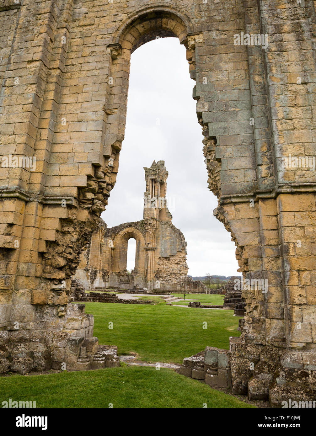Byland abbey hi-res stock photography and images - Alamy