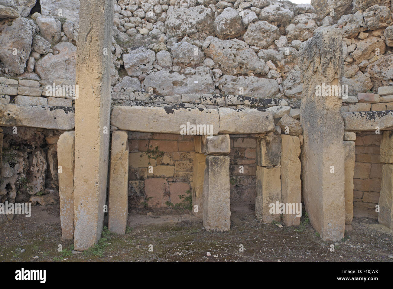 Ggantija neolithic temples gozo hi-res stock photography and images - Alamy