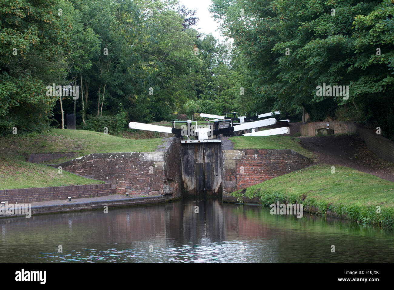 Lock gates UK Stock Photo - Alamy