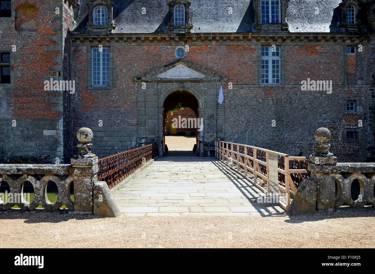 Carrouges castle hi-res stock photography and images - Alamy