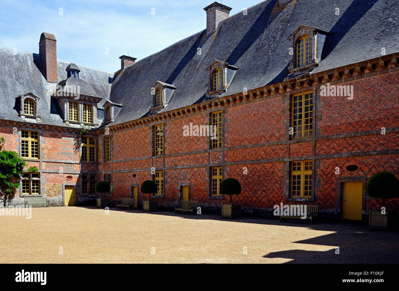 Carrouges castle hi-res stock photography and images - Alamy