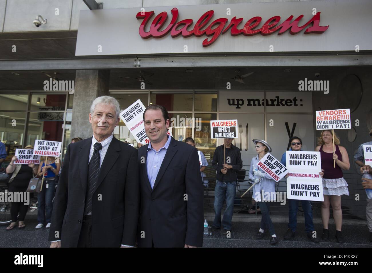 Los Angeles, California, USA. 18th Aug, 2015. Brandon Marz, CEO of Marz ...