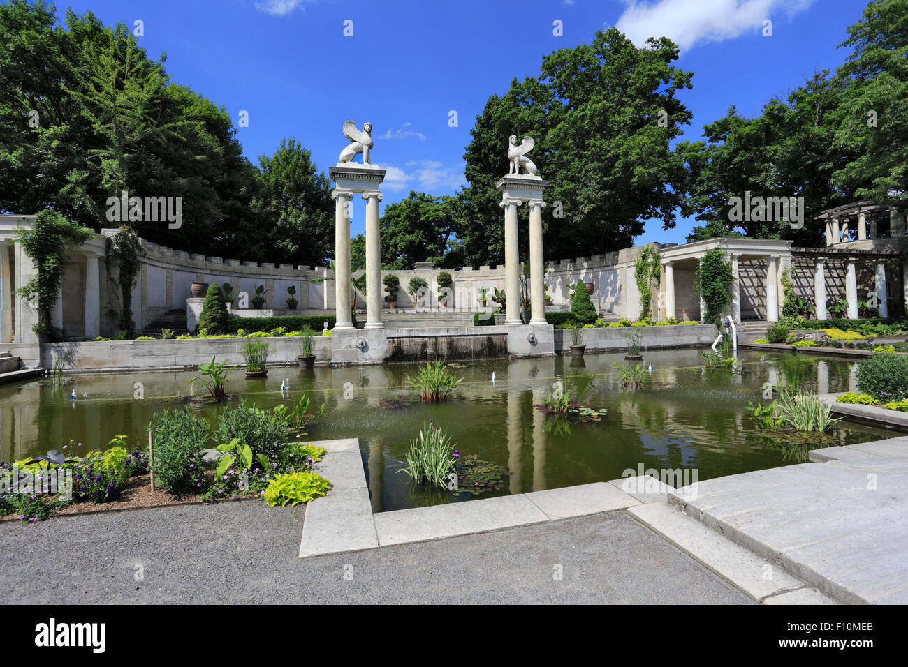 Untermyer Park Yonkers New York Stock Photo - Alamy