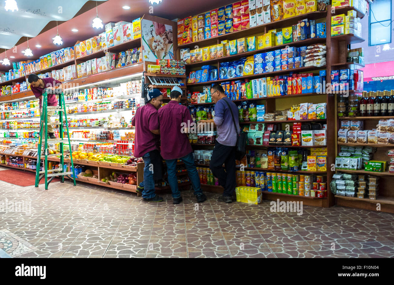 New York City, USA, Inside, American Food Store, Delicatessen on ...