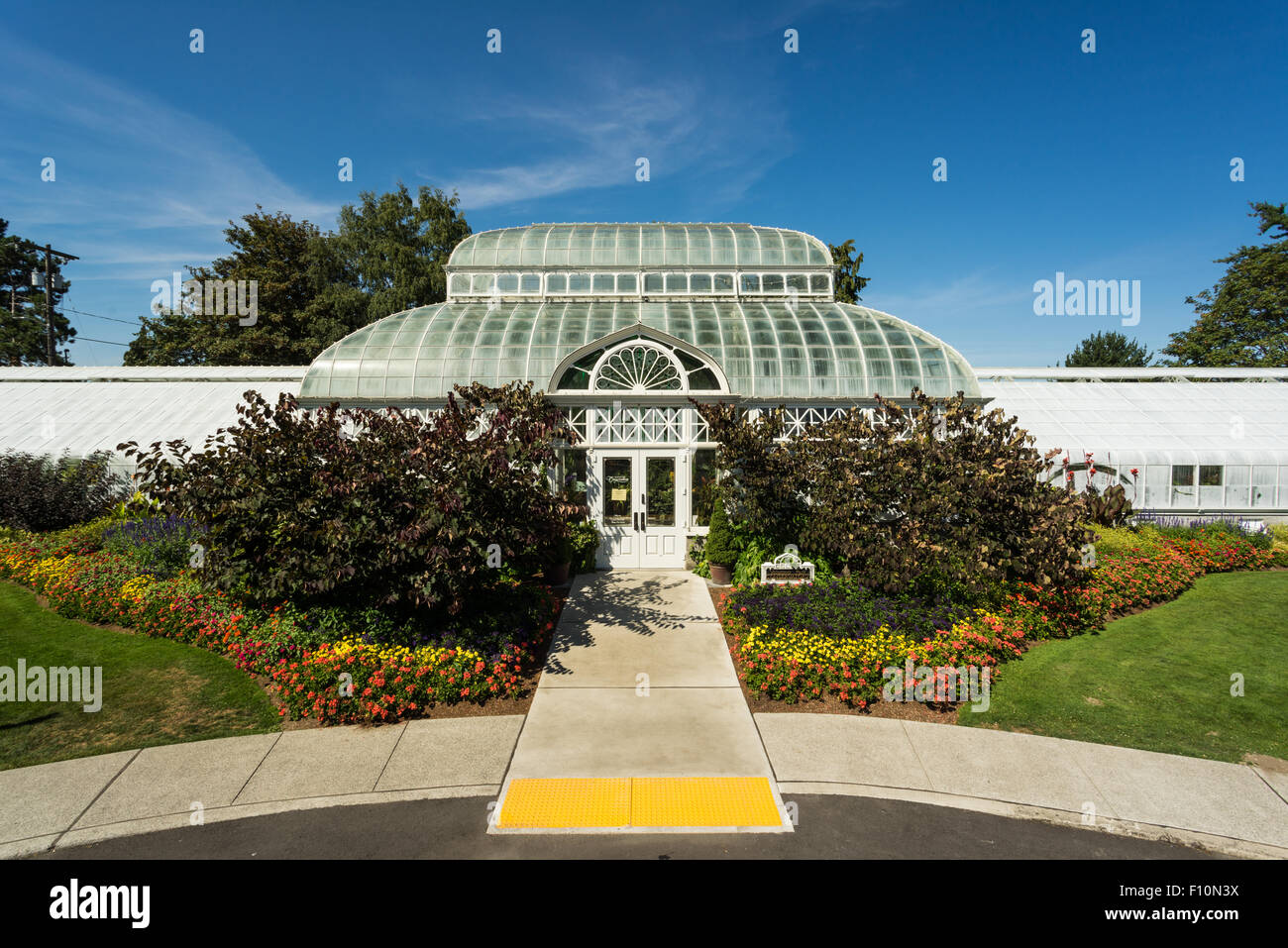 The Volunteer Park Conservatory, Seattle, Washington Stock Photo - Alamy