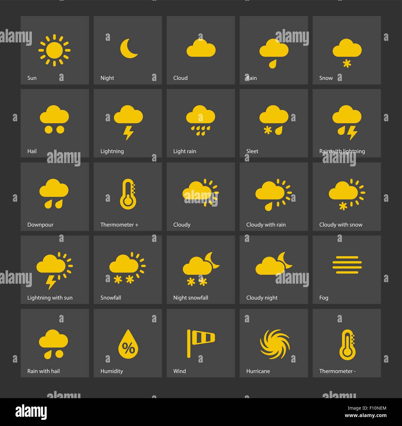 Climate c Stock Vector Images - Alamy