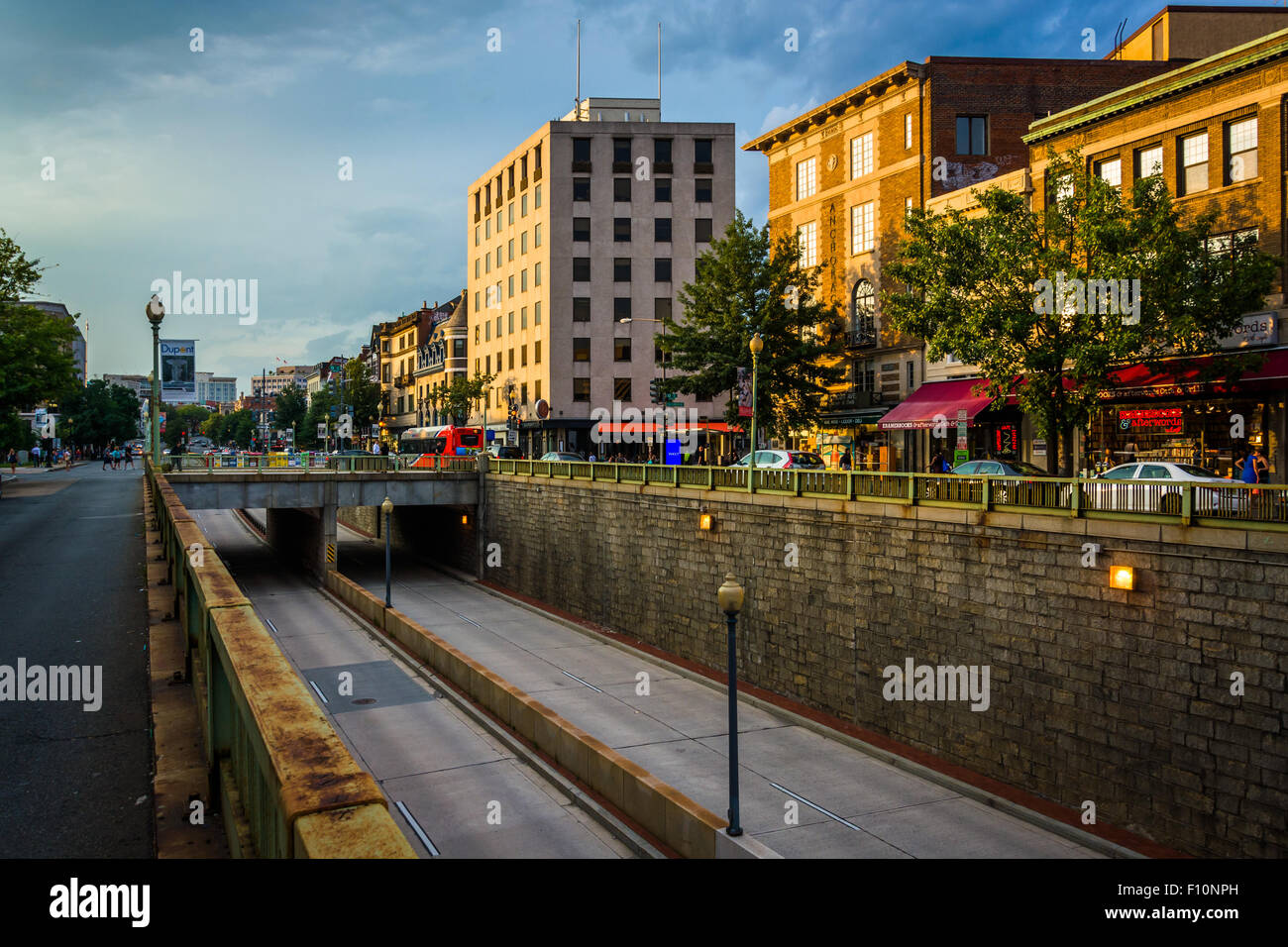 Underpass on Connecticut Avenue, at Dupont Circle, in Washington, DC ...