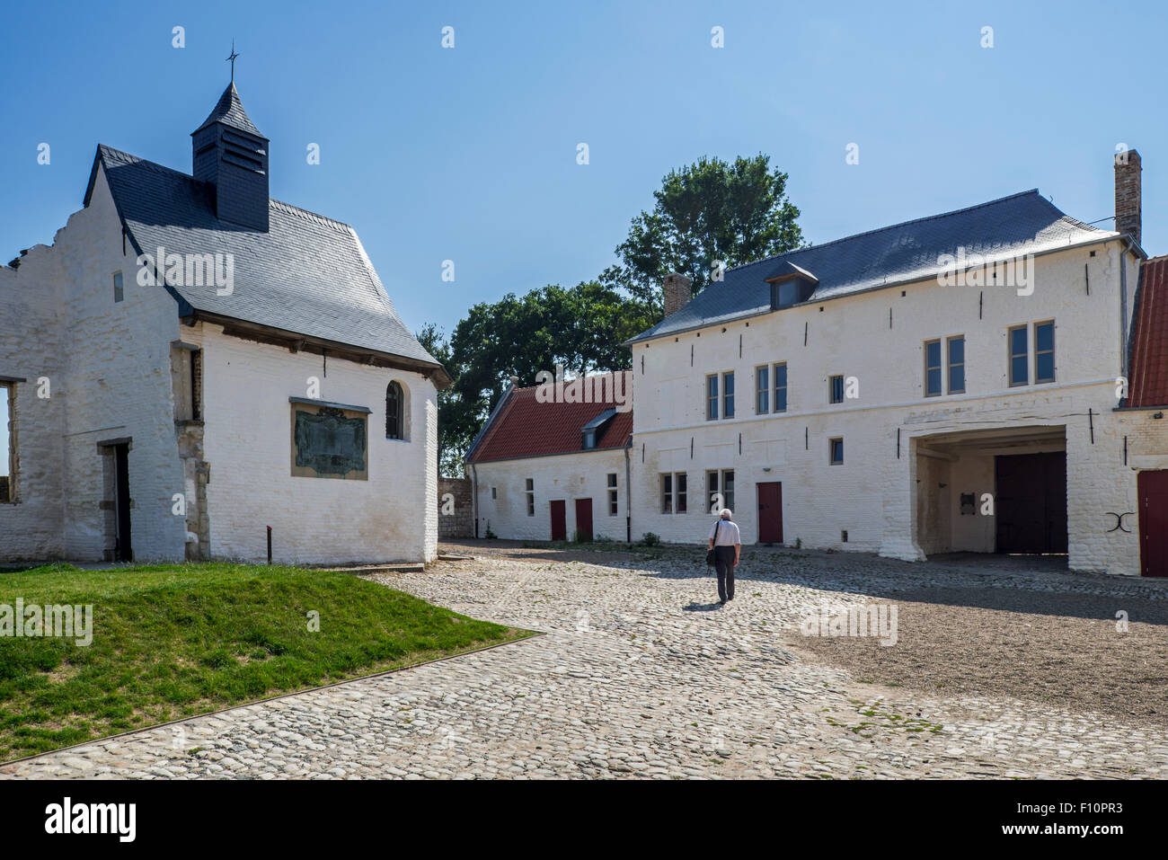 Chateau de hougoumont waterloo belgium hi-res stock photography and ...