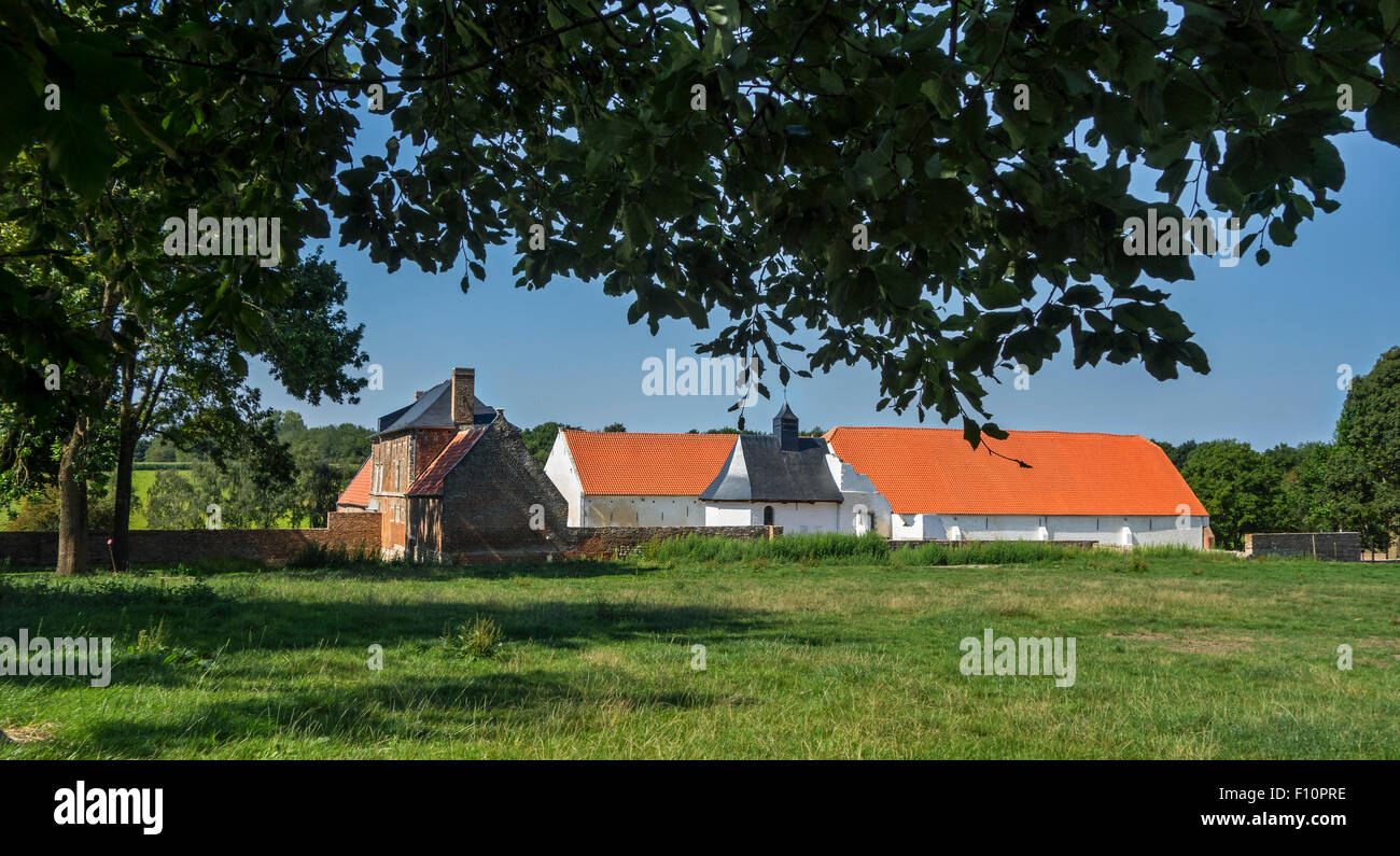 Chateau de hougoumont waterloo belgium hi-res stock photography and ...