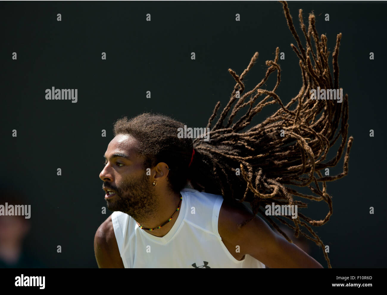 Dustin Brown (GER),Wimbledon Championships 2015, London,England Stock ...
