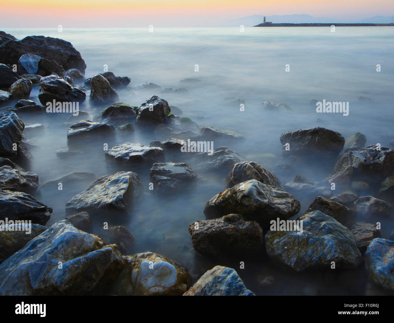 Beautiful landscape aegean sea hi-res stock photography and images - Alamy