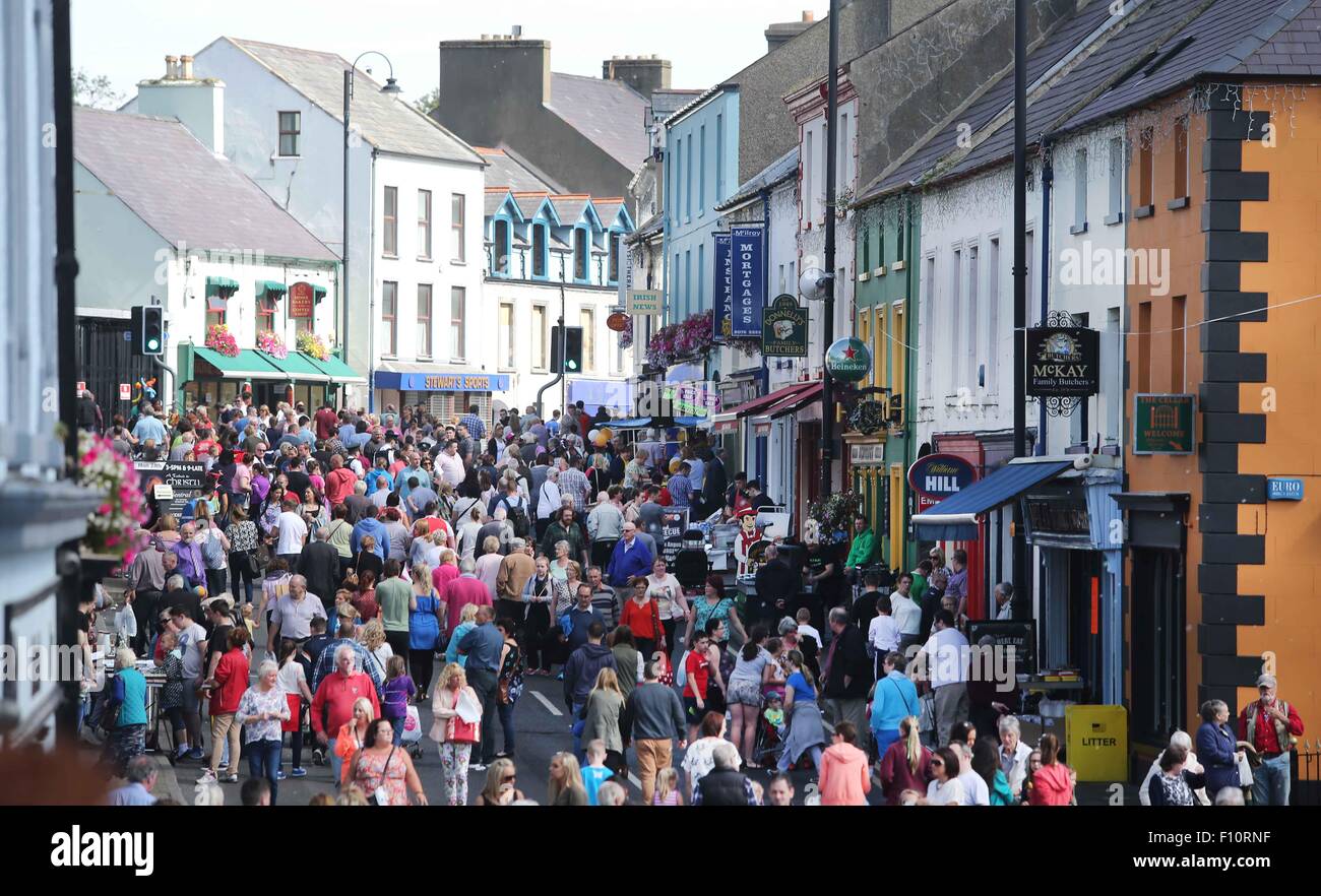Ballycastle, Ireland. 24th August, 2015. The Lammas Fair in Ballycastle ...