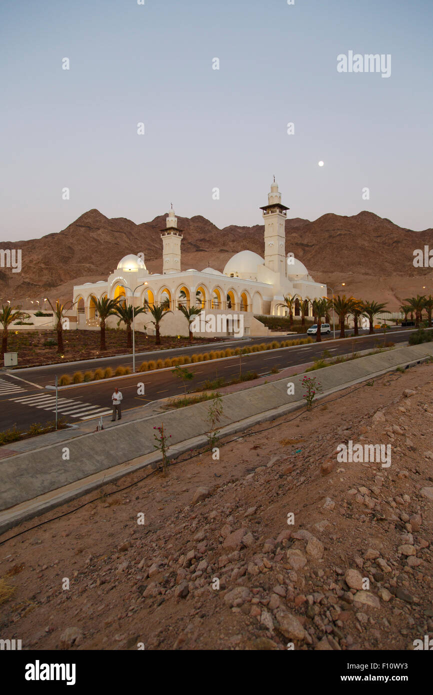 Nicely designed mosque in Jordan Stock Photo - Alamy