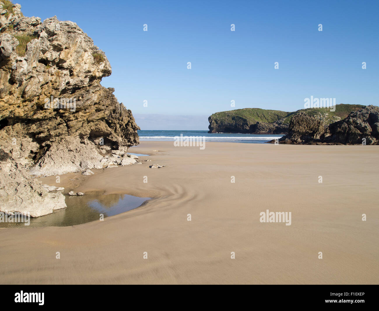 Llanes beach hi-res stock photography and images - Alamy