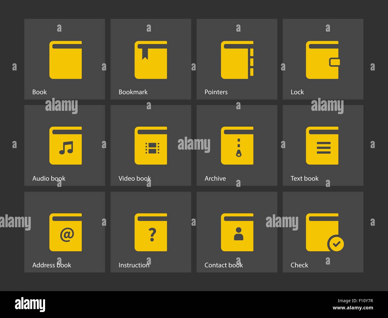 Videobook Stock Vector Images - Alamy