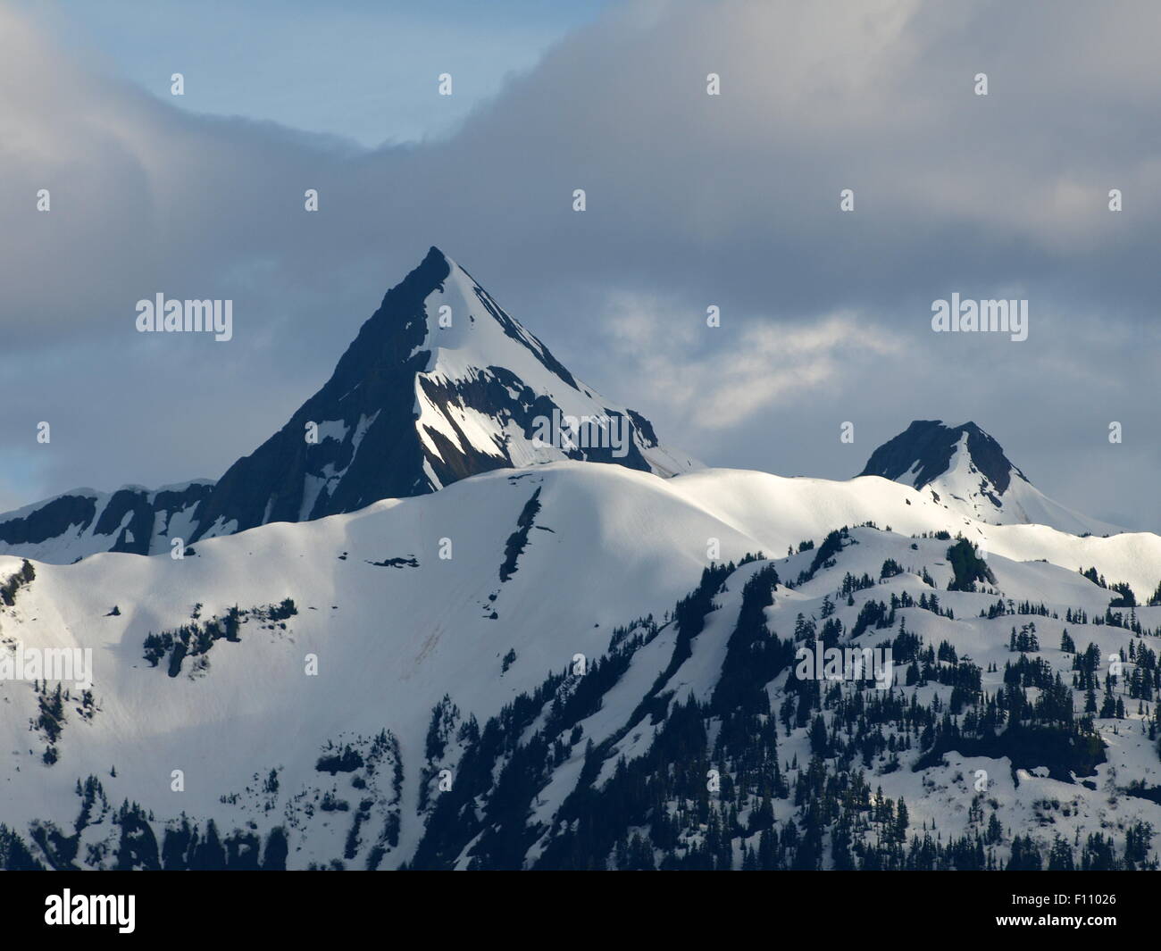 Mountain in Alaska Stock Photo - Alamy
