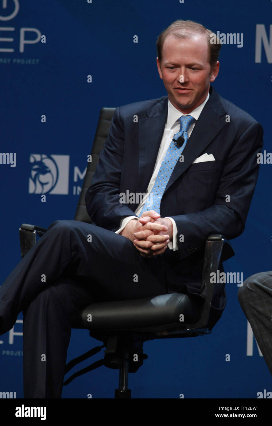 Las Vegas, Nevada, USA. 24th Aug, 2015. Jamie Evans of Panasonic ...