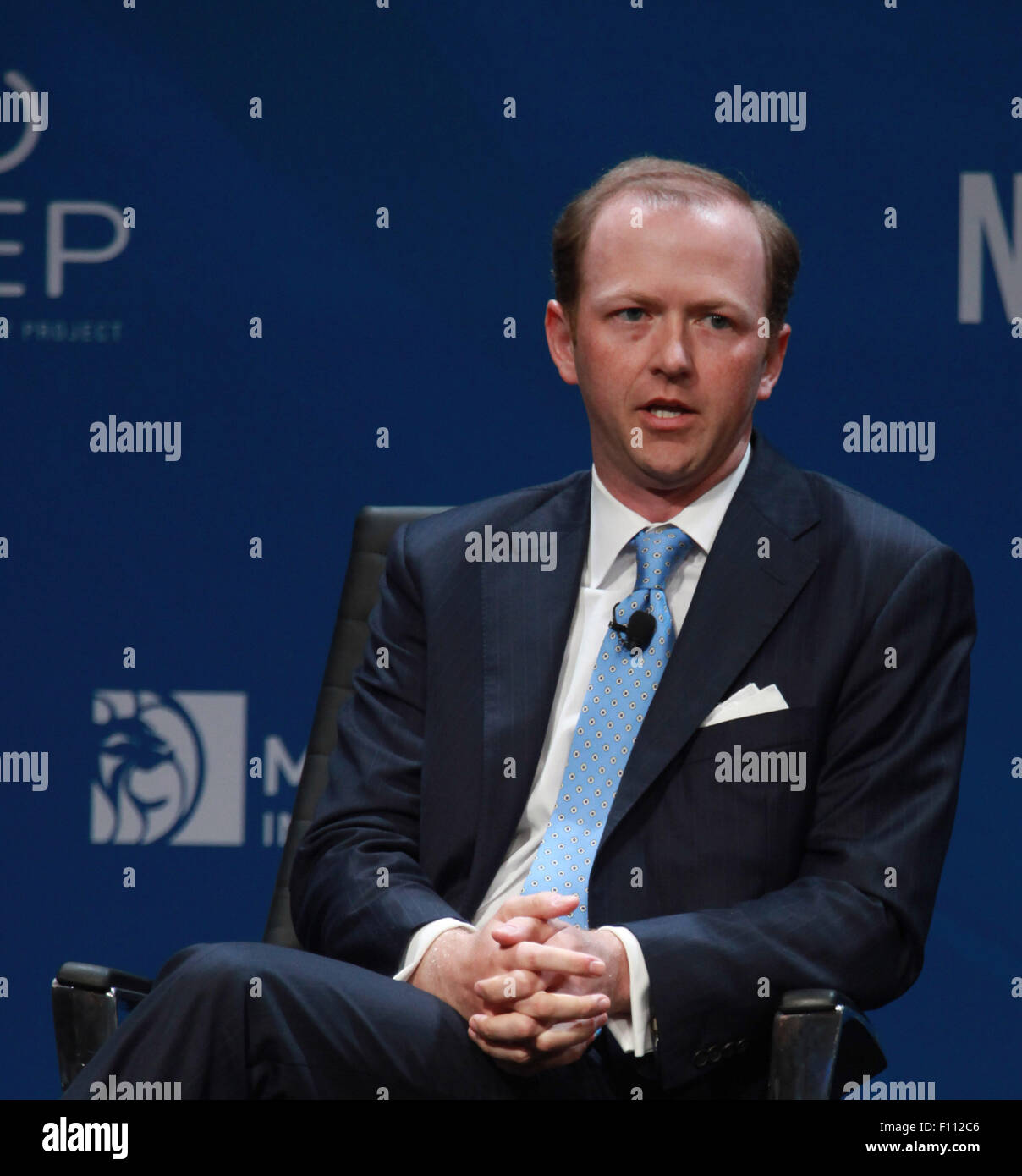 Las Vegas, Nevada, USA. 24th Aug, 2015. Jamie Evans of Panasonic ...