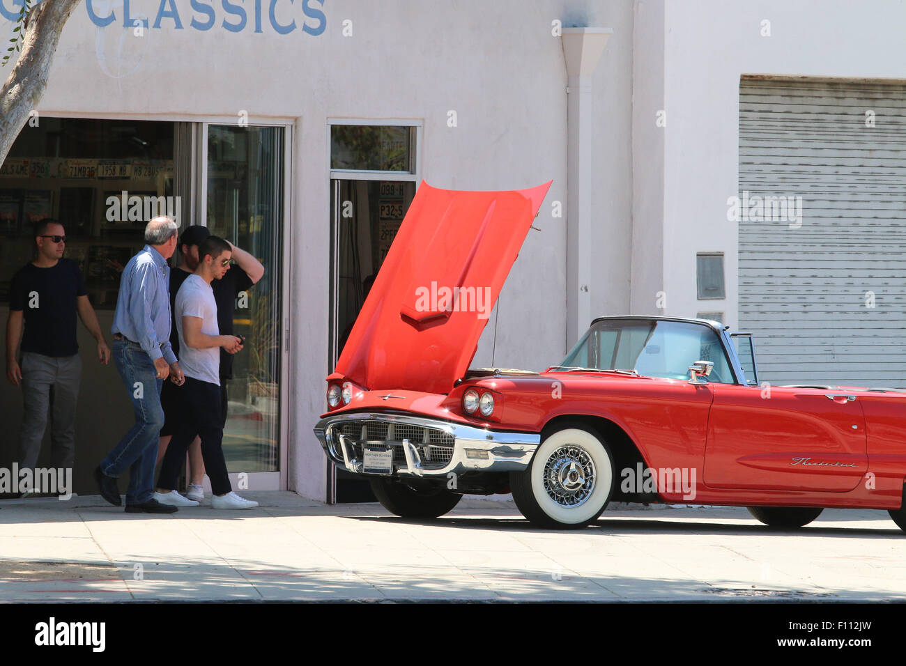 American singer, songwriter Nick Jonas looking for a classic vintage ...