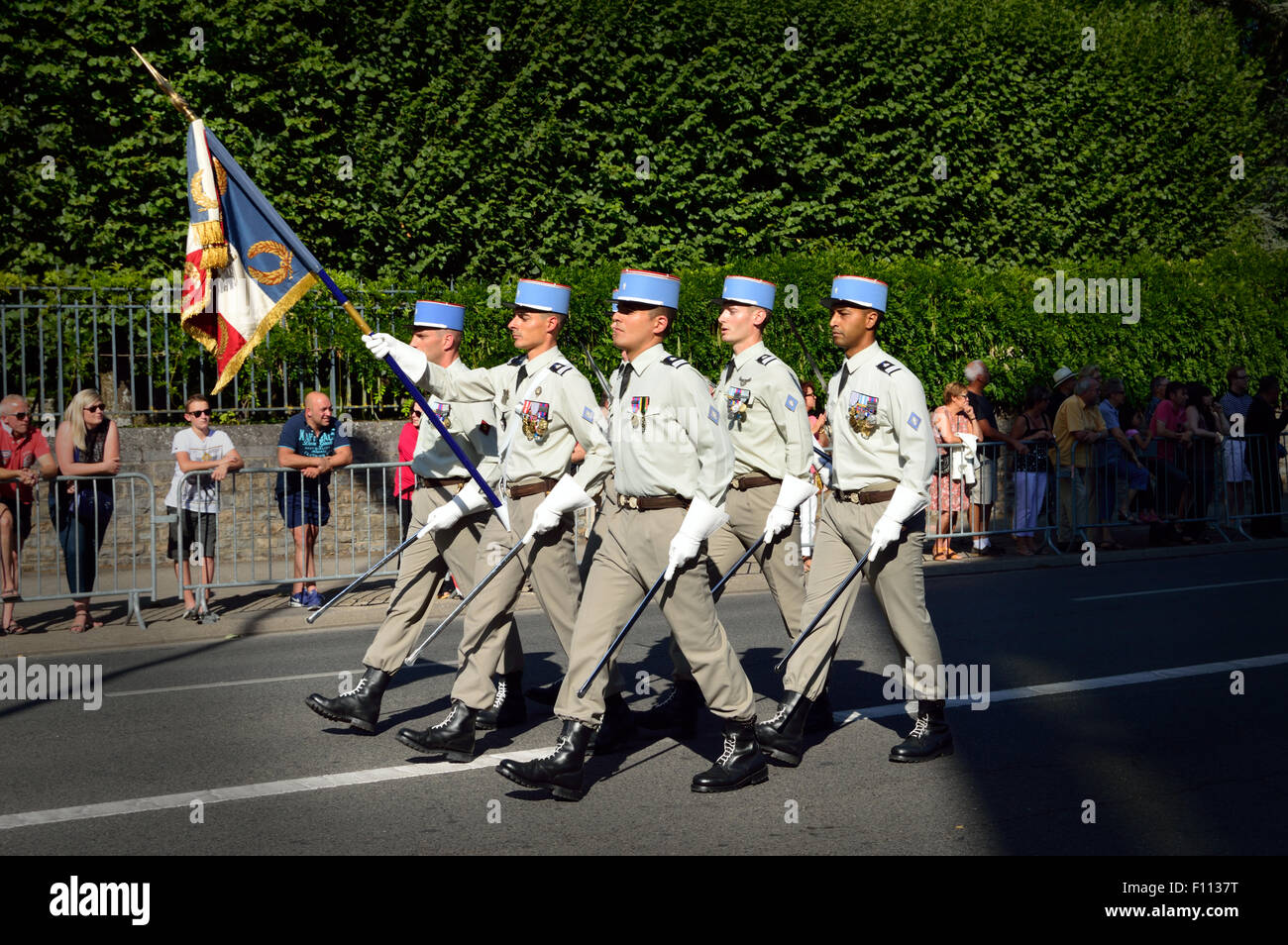 14th July Parade in Bourges, France Stock Photo - Alamy