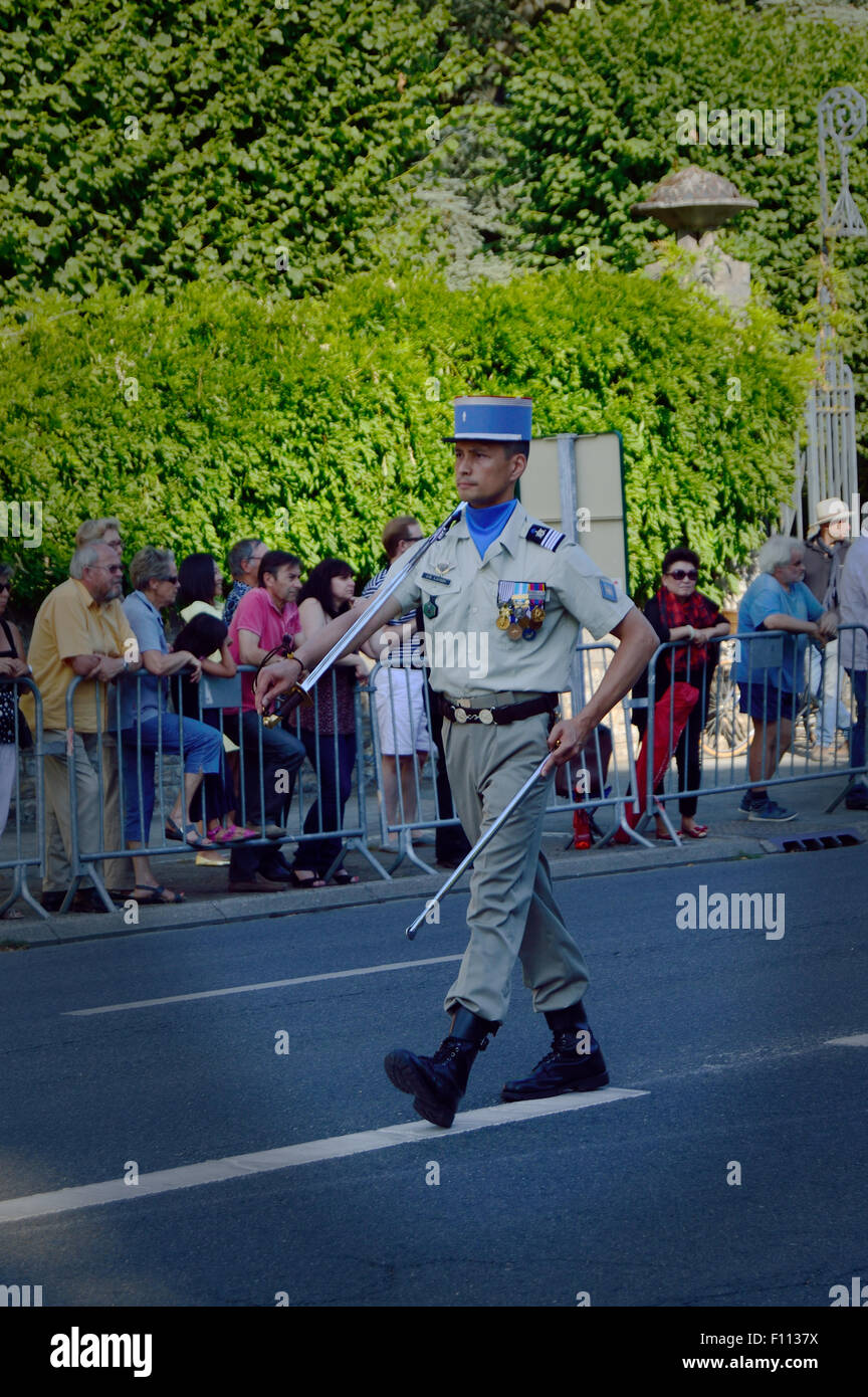 14th July Parade in Bourges, France Stock Photo - Alamy